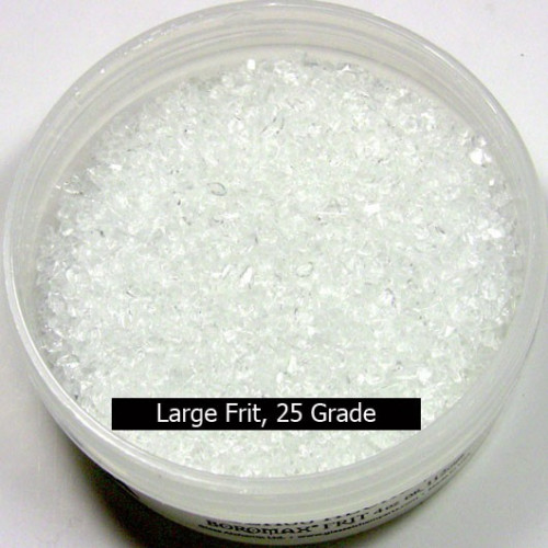 Clear Small Frit 1 lb. (70 grade) - Glass Alchemy