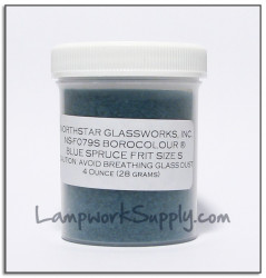 Blue Spruce Powder 1 lb. (100 grade) - Northstar Glassworks