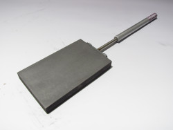 3" X 5" Graphite Paddle with Aluminum Handle - Griffin Glass Tools