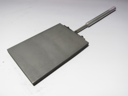 4" X 6" Graphite Paddle with Aluminum Handle - Griffin Glass Tools