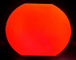 Cyan / Dark Dark Red 1/16" Thick Borosilicate Glass Sheet by CBS ...