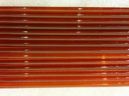 Double Amber Purple Uniques - Northstar Glassworks