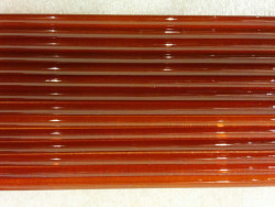 Double Amber Purple Uniques - Northstar Glassworks