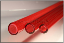 Red Lilac Tubing - Glass Peace