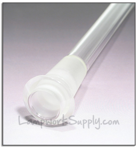 14/19 Clear Ground Low Profile Bushing Adapter Down Stem - China ...