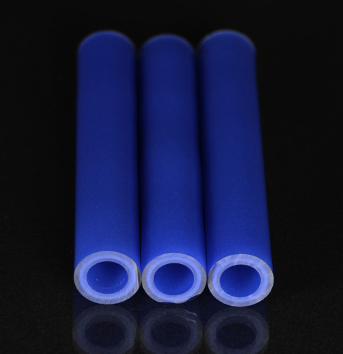 BoroGlow Bright Blue Glow In The Dark Glass Tube - UV Reactive Aqua ...