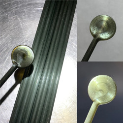 Exp. Bronze Pearl Rod - B+ - Greasy Glass