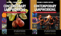 Contemporary Lampworking Fourth Edition Volume 1 & 2 Set by Bandhu ...
