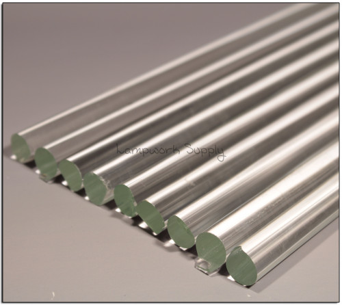 Chinese Clear 12mm Single Glass Rod 1200mm Length (47-48 inches ...