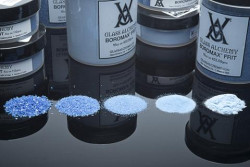 Iris Extra Fine Frit (100 grade) 1 pound jar - Glass Alchemy