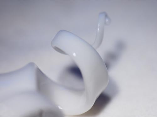 Dwarf White First Quality Rod - Trautman Art Glass