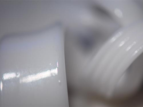 Dwarf White First Quality Rod - Trautman Art Glass